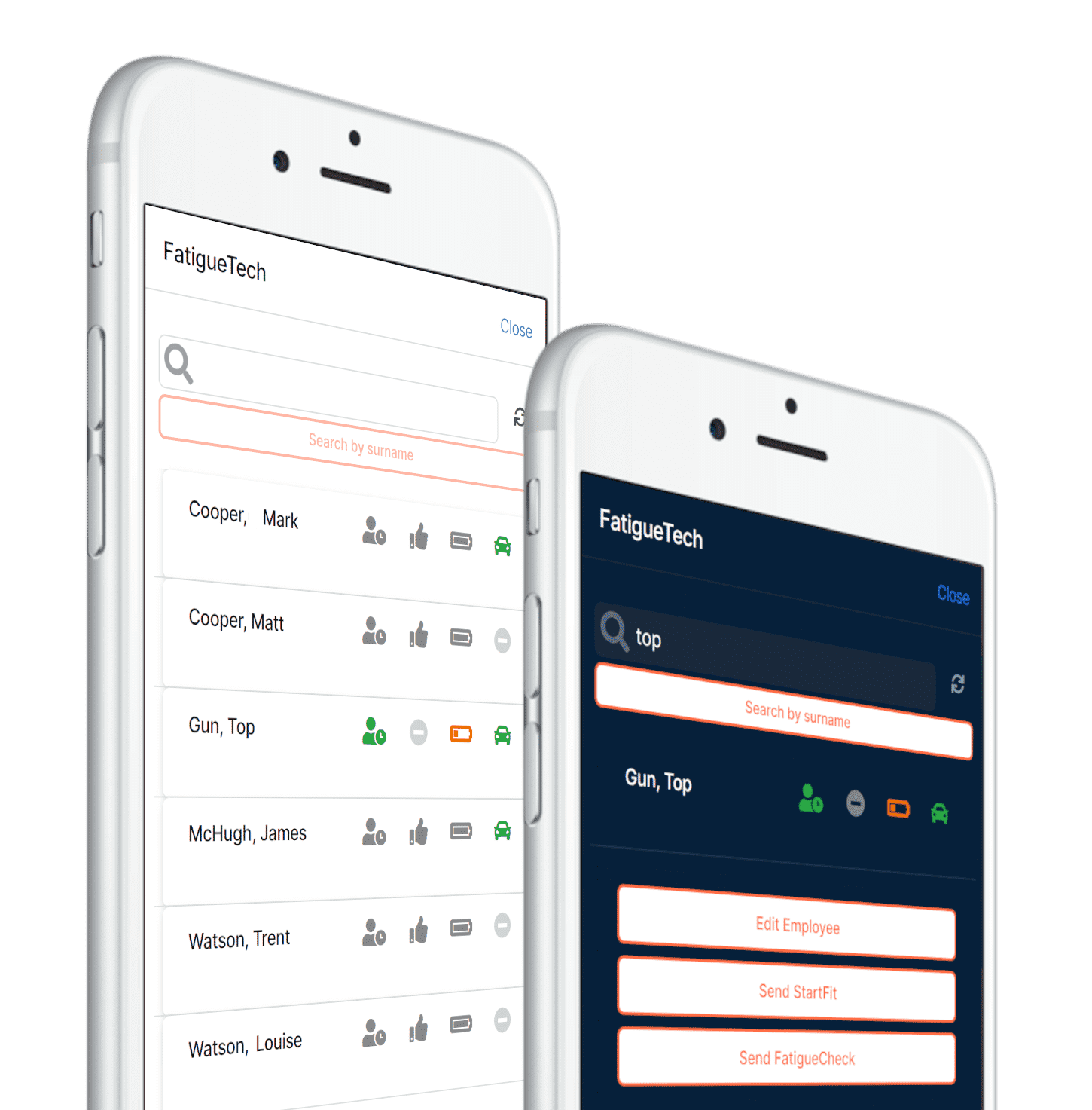 Fatigue Management App for Supervisors | FatigueTech Kiosk