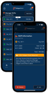 Fatigue Management App | #1 in Australia | FatigueTech