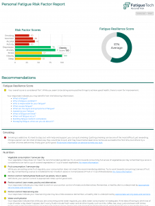 Personal Fatigue Assessment - FatigueTech