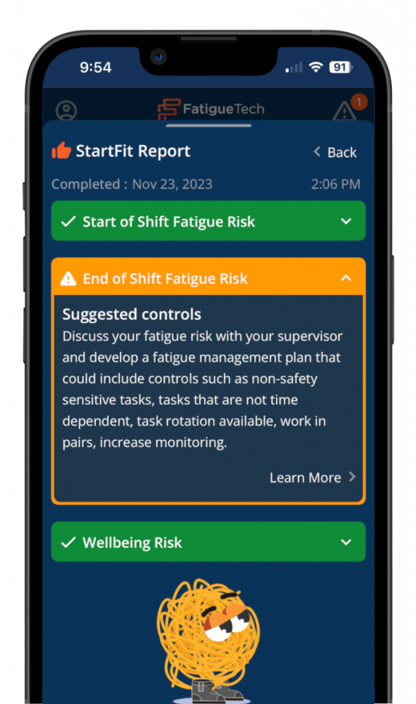 Fatigue Management App | #1 in Australia | FatigueTech